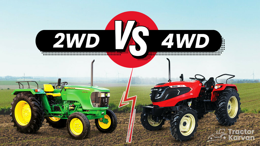 Difference Between 2WD vs 4WD Tractors & Which is Best?