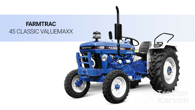 Farmtrac 45 Tractor Price in India 2023- Tractorkarvan