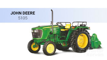 Get John Deere 5105 Price in India 2023 - Tractorkarvan