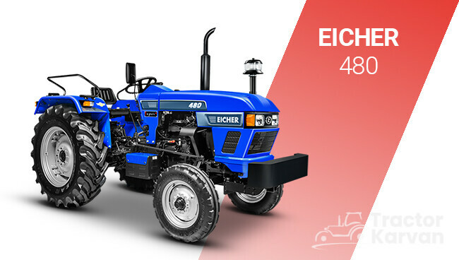 Eicher Tractor 480 Price, HP and Mileage in India 2023