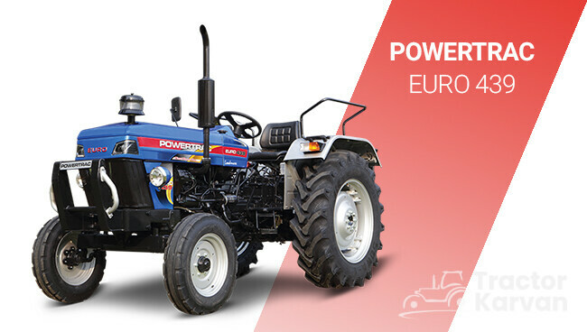 Powertrac 439 Price List in India 2023- Tractorkarvan