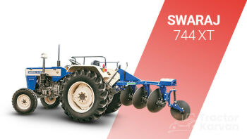 Swaraj 744 xt Tractor price in India 2023 - Tractorkarvan
