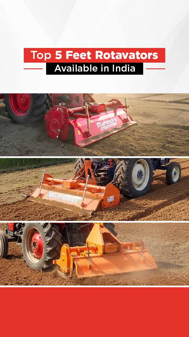Top 5 Feet Rotavators Available in India