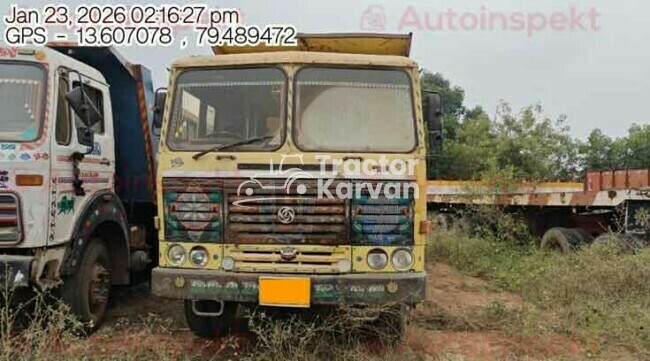 Buy Used Ashok Leyland U-2518T Tipper 2015 Model in Tirupati, Andhra ...